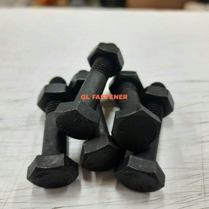 Baut Mur Baja 8.8 M14 x 100 HTB Grade 8.8 Kunci 22 Half Drat P2.0 HT | Lazada Indonesia