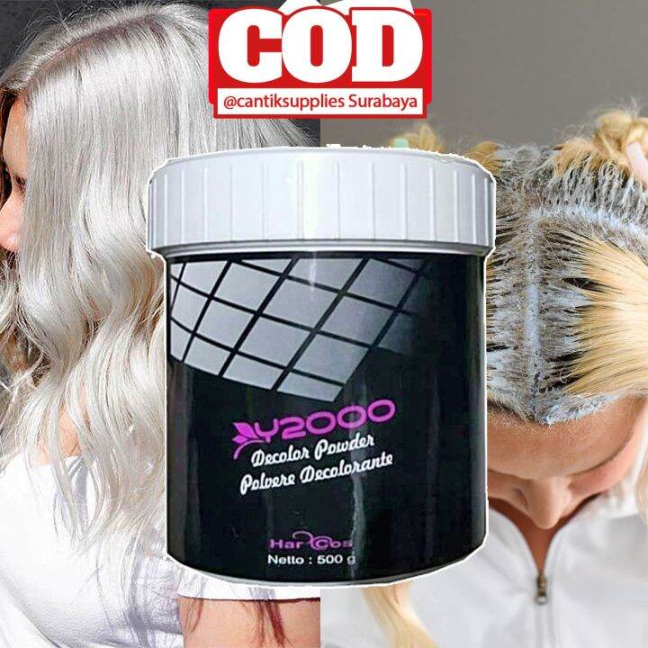 New. BLEACHING Y2000 500 ml HAIR BLEACH DECOLOR. | Lazada Indonesia