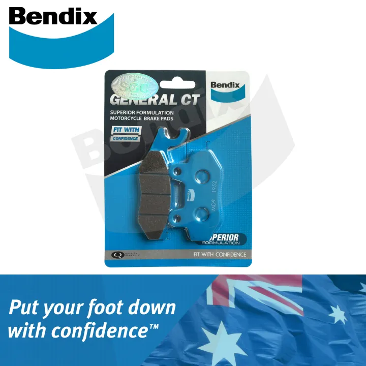 Bendix Motorcycle Brake Pads Front for Kawasaki KLX 150 and Curve ...