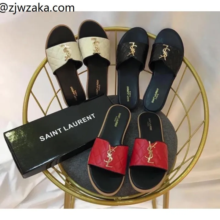 Cod New Arrival YSL slides | Lazada PH