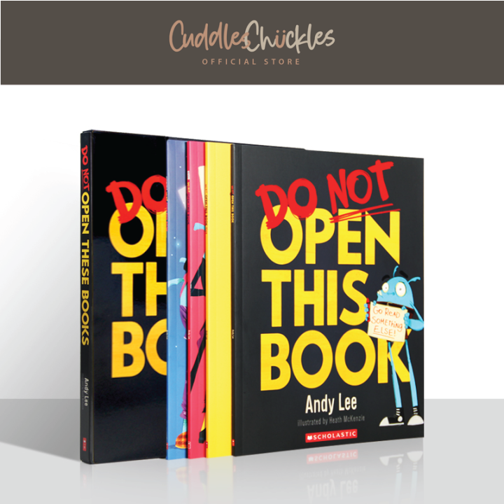 Children English Book: Do Not Open This Book (Sets of 4) | Lazada