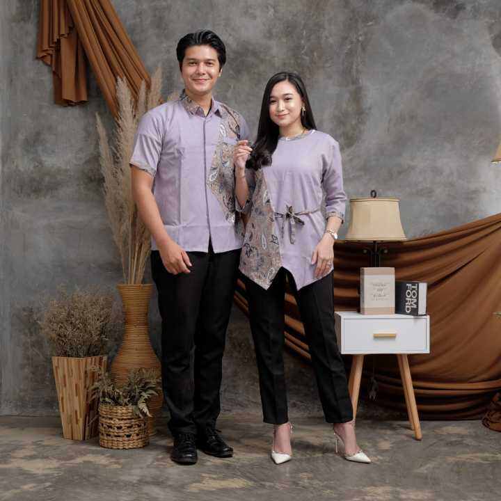 Baju Batik/couple batik/batik couple/batik couple modern/batik sarimbit ...