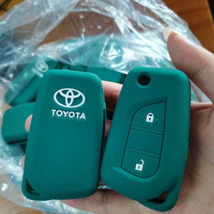 Toyota Innova Fortuner Hilux Altis Silicone Flip Key Cover | Lazada PH