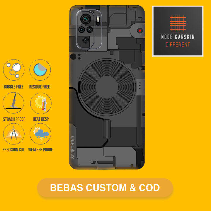 Garskin skin Redmi Note 10 note 10s Fullbody - Bisa Custom - something ...