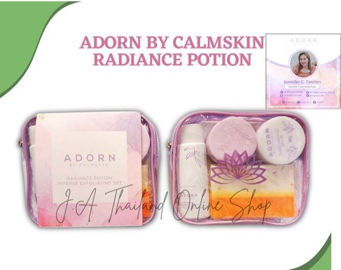 Adorn by Calmskin Radiance Potion Intense Exfoliating Set | Lazada PH