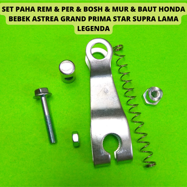 SET PAHA REM PER PIR PEGAS BOSH MUR BAUT MOTOR ASTREA GRAND PRIMA STAR ...