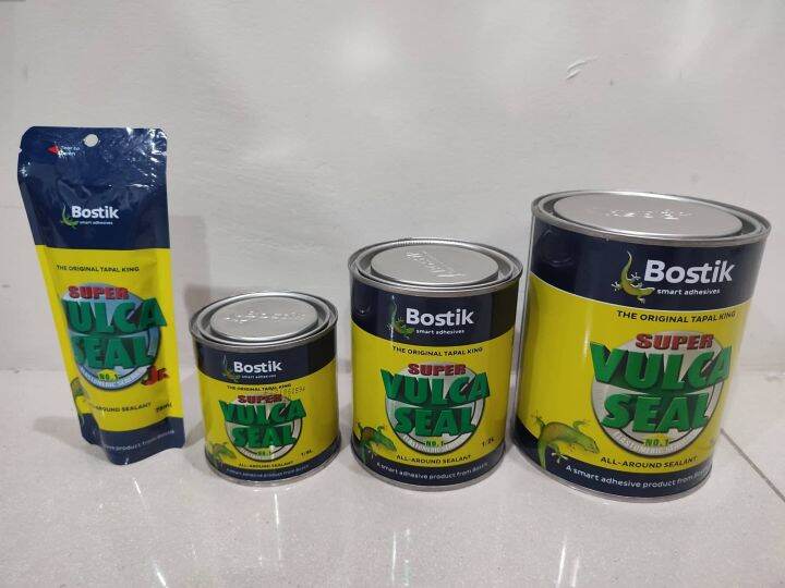 Bostik Super Vulcaseal All Around Sealant (Pouch, 1/4 liter, 1/2, liter ...