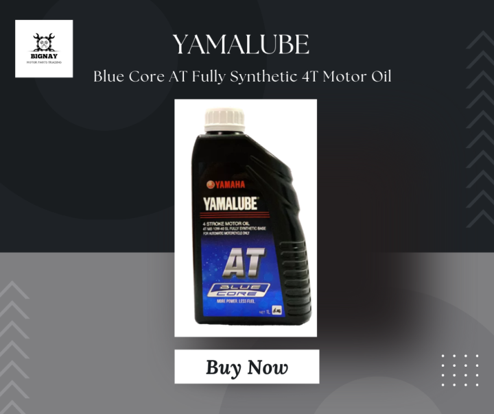 Yamalube Blue Core AT 4 Stroke Fully Synthetic Motor Oil [1 Liter ...