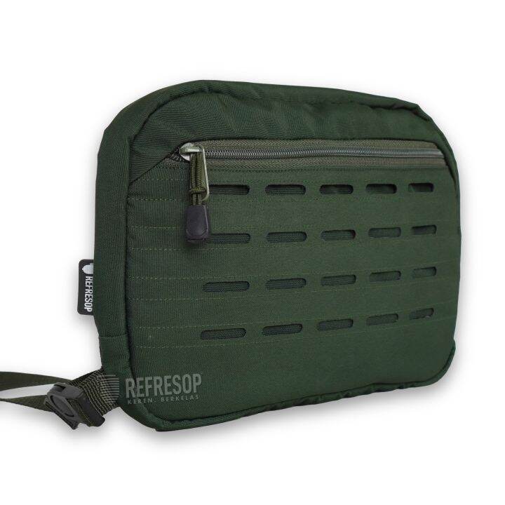 REFRESOP Original PX601 Tas Dada Army Tactical Chestbag - Hijau ...