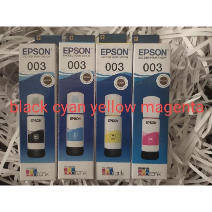 003 INK BOTTLE 4 COLORS | Lazada PH