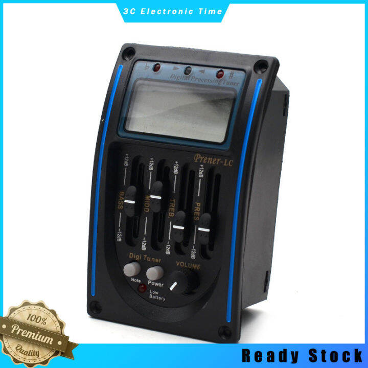 Lc-4 Lc-5 5-band EQ Equalizer System Acoustic Guitar Preamp Piezo ...