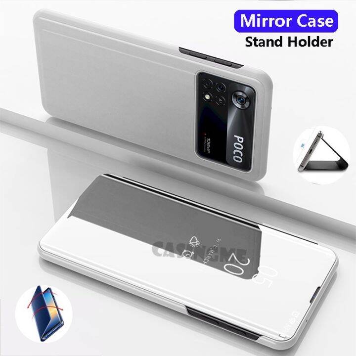 Casing For Xiaomi Poco M4 Pro X4 Pro NFC M4Pro X4Pro 4G 5G Mirror ...