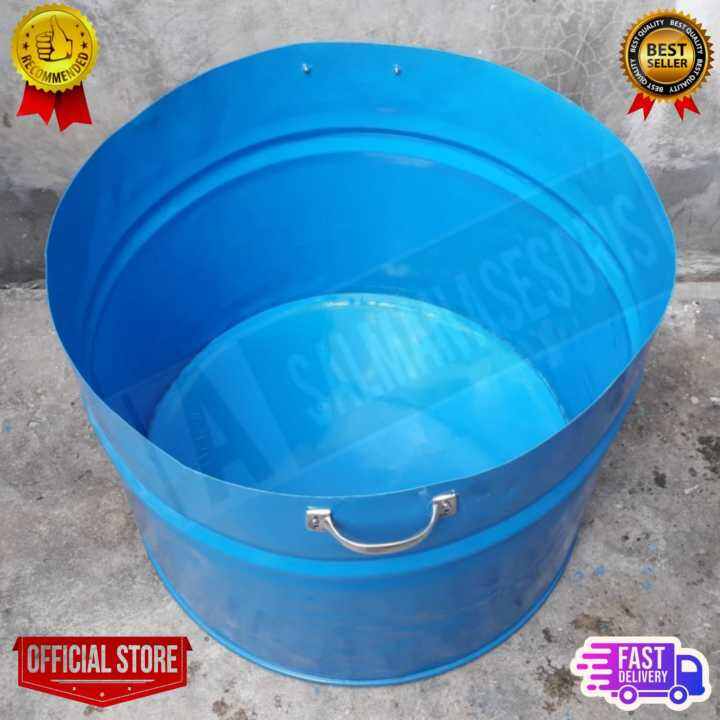Drum Tong Besi Tempat Bakar Sampah 100 Liter | Lazada Indonesia