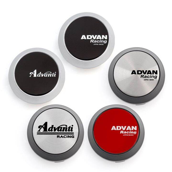 4PCS/Lot 60MM Car Wheel Center Hub Caps For ADVAN Racing Advanti RACING ...