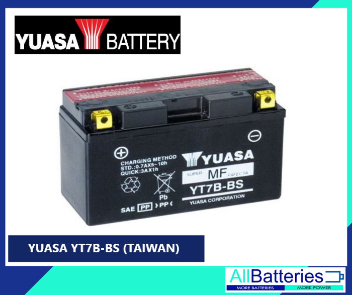 YUASA YT7B-BS (TAIWAN) | Lazada PH