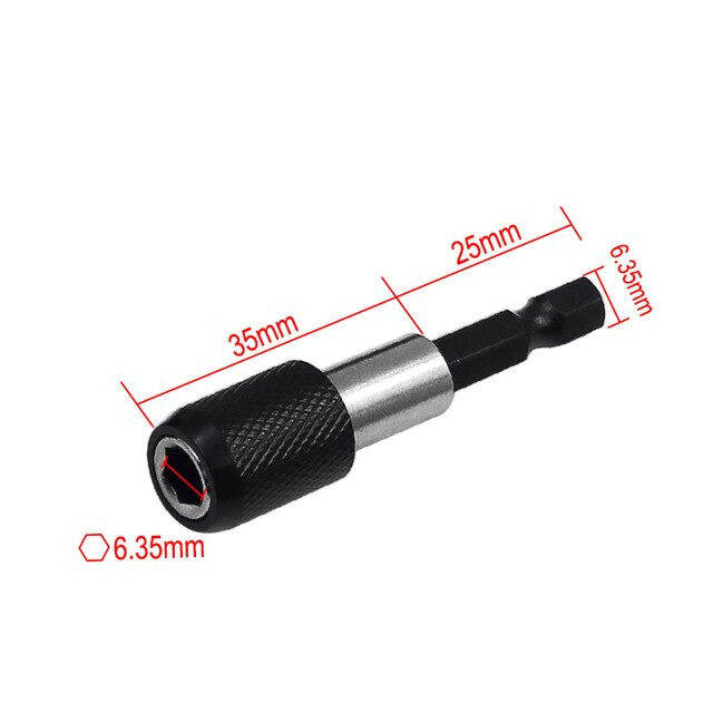 Kepala Bor Extender - Chuck Adapter Extender Bor Hexagon Magnetic Shank ...