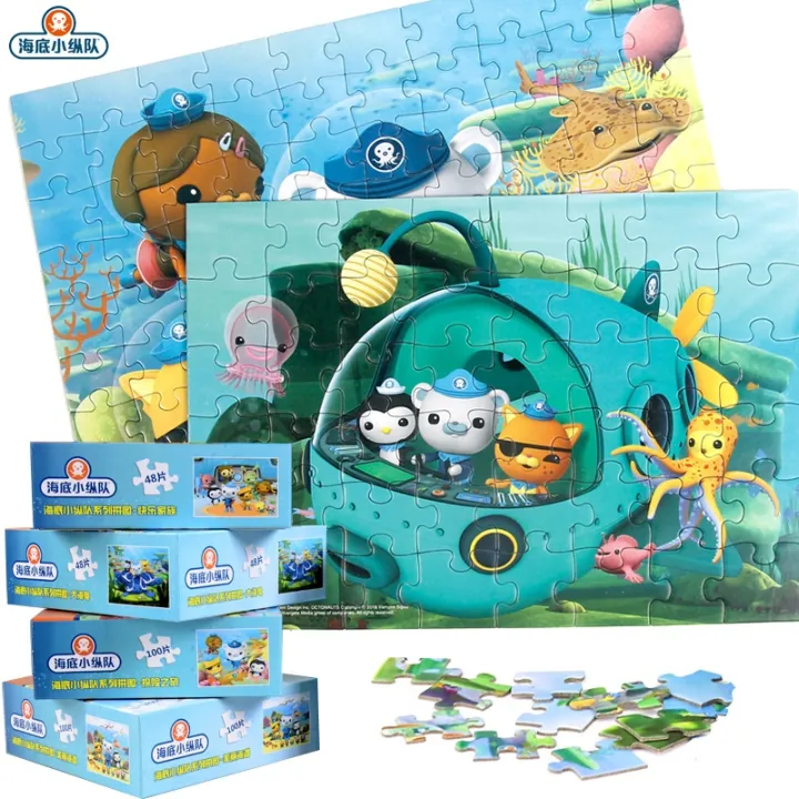 Original Octonauts Puzzle Toy Barnacles Kwazii Dashi Shellington Peso ...