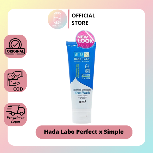 Hada Labo Shiro Jyon Ultimate Whitening Face Wash | Lazada Indonesia