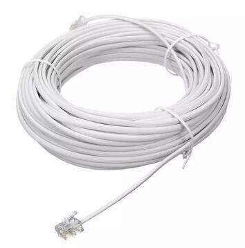 สายโทรศัพท์ RJ11 Modular 15 เมตร | Lazada.co.th
