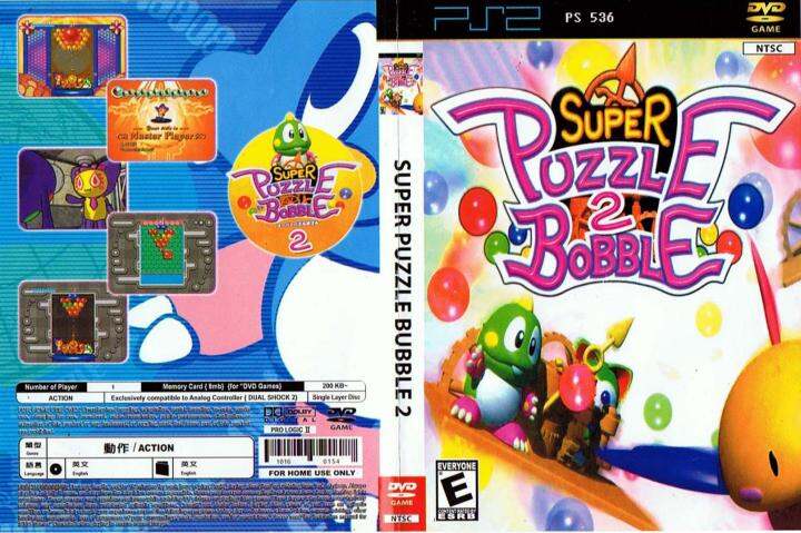 PS2 GAME SUPER PUZZLE 2 BOBBLE | Lazada