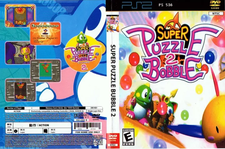 PS2 GAME SUPER PUZZLE 2 BOBBLE | Lazada