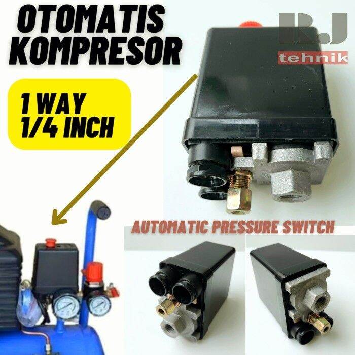 Otomatis Kompresor Automatic Pressure Switch Compresor Lazaro 1 Way (1 ...