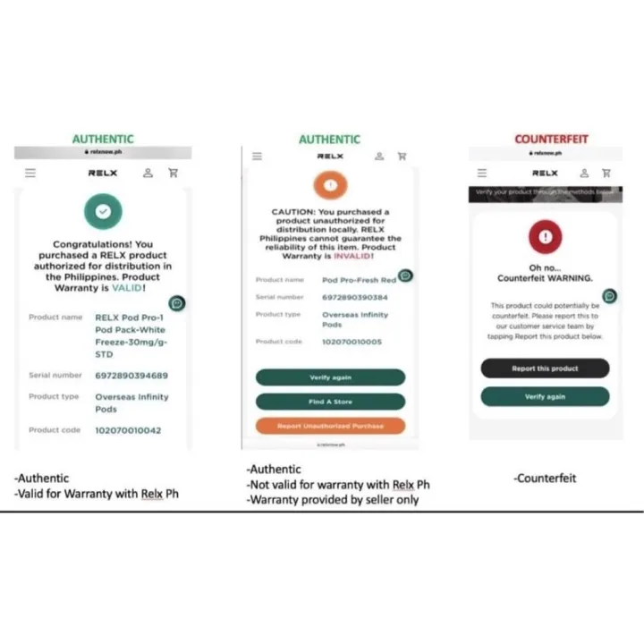 Relx Infinity Pods Pro ₱1000 for 5 with Legit 14-Digit Code but NOT ...