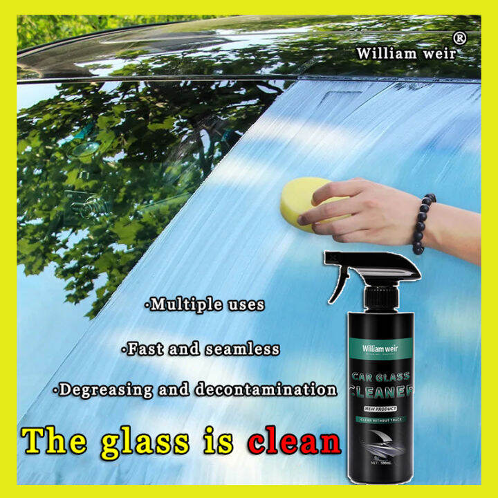 【Remove stains】500ml Williamweir Acid rain remover water marks Glass ...
