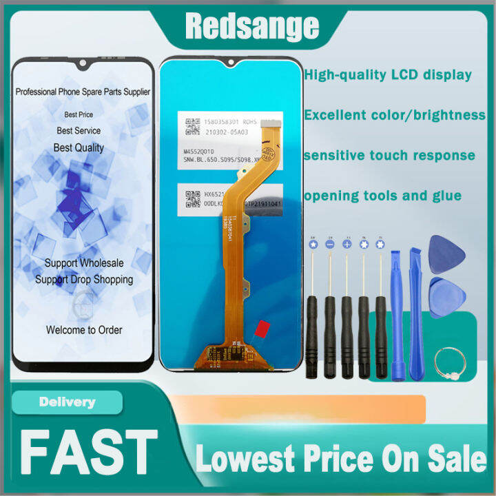 For Infinix Smart 4 X653/Smart 4C X653C LCD Screen Display With Touch Screen Digitizer Assembly ...