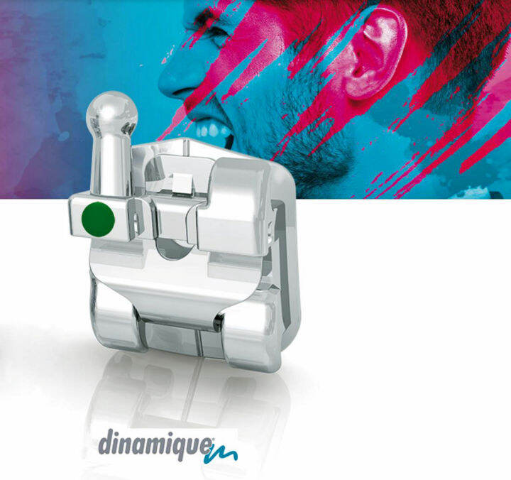 dinamique m self-ligating bracket system MBT .022 with 3-5 Hooks from ...