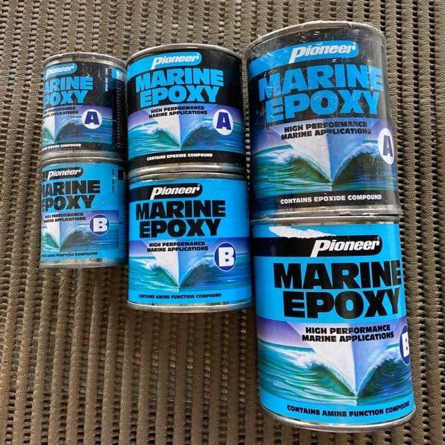 Pioneer Epoxy All Purpose Structural Adhesive A and B Pioneer Marine ...