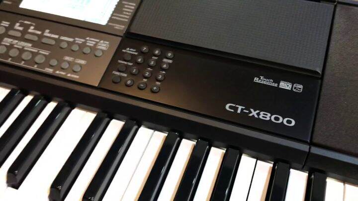 Casio CT-X800 CTX-800 CTX800 PAKETAN LENGKAP Keyboard USB Flashdisk ...