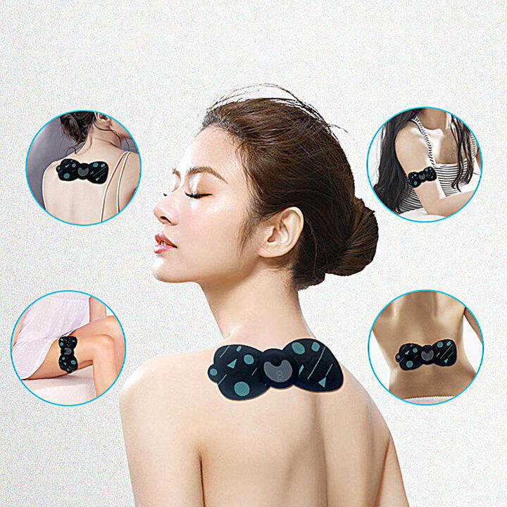 Wireless Tens Machine Mini Massager Pad Neck Sciatica Arthritis Pain ...