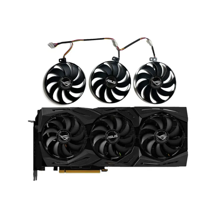ASUS ROG STRIX-RTX 2080Ti GPU Cooling Fan T129215SU 87Mm 7PIN For ...