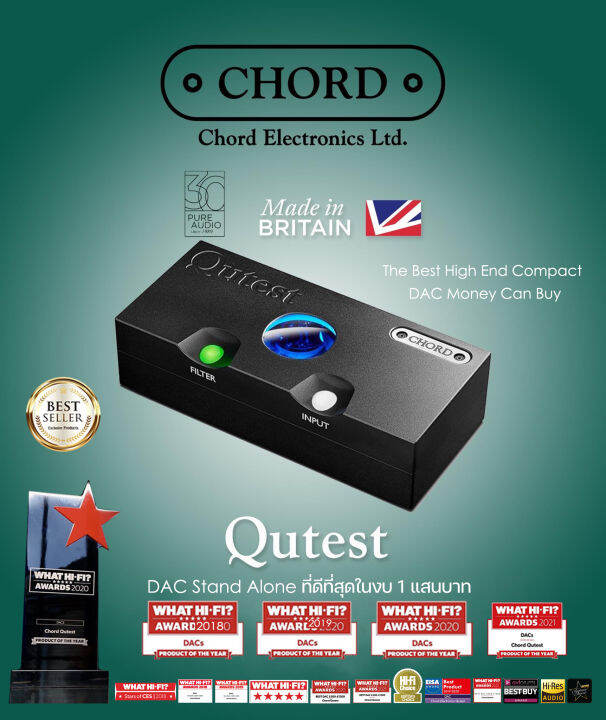 Chord Qutest : DAC Stand Alone ที่ดีที่สุดในงบ 1 แสนบาท The Best High ...