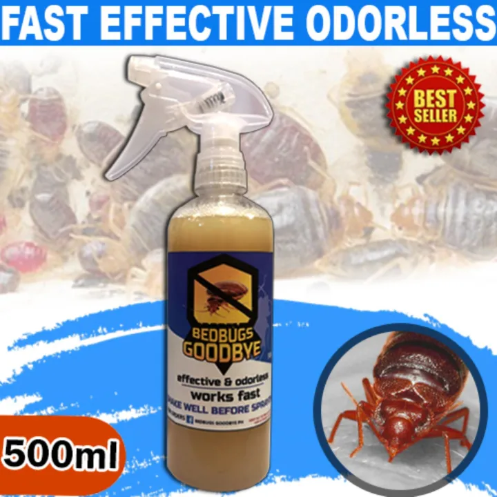 Bedbugs Goodbye Spray Natural Bed bugs termites small cockroaches ...
