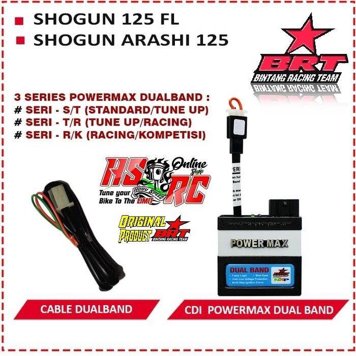 CDI Racing BRT POWER MAX Dual Band Suzuki Shogun 125 FL ARASHI 125 ...