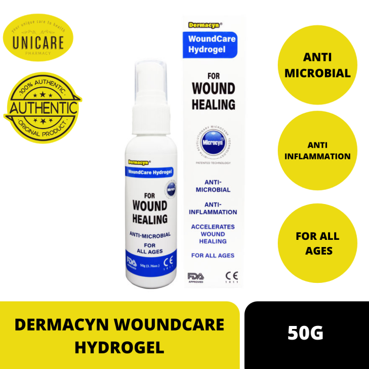 DERMACYN WOUNDCARE HYDROGEL 50G | Lazada
