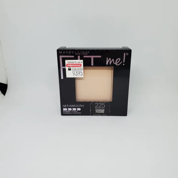 Maybellin e FIT ME SET + SMOOTH POWDER (225 Medium Buff) | Lazada PH