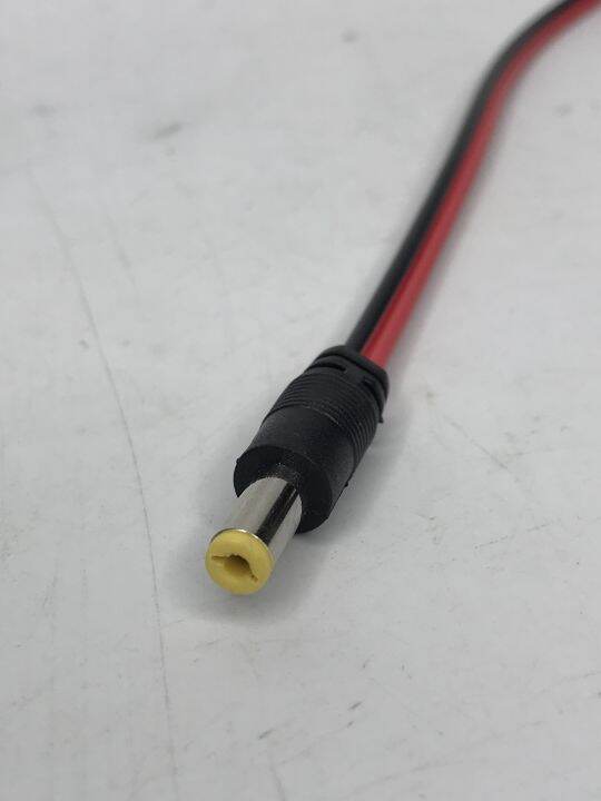 DC PLUG MALE 12V 18AWG 5A, PIGTAIL MALE, DC CONNECTOR, BEST FOR CCTV ...