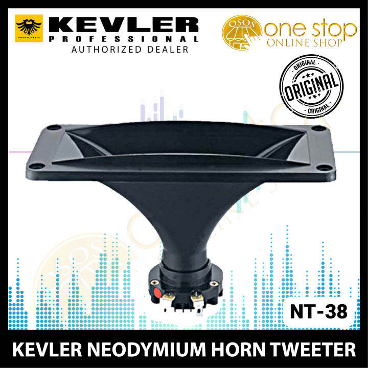 Kevler Neodymium Horn Tweeter NT-38 | Lazada PH