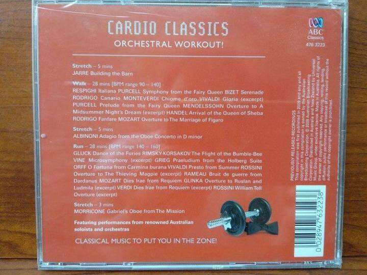 Selection of classical music and sports cardio classics-orchestral workout | Lazada PH