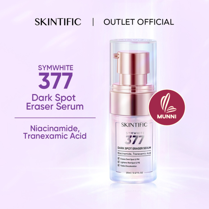 ORIGINAL SKINTIFIC SymWhite 377 Dark Spot Eraser Serum Brightening Serum 20ml Whitening Serum ...