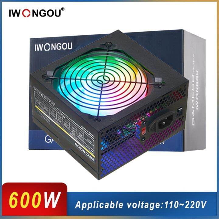 Power Supply for PC 500W12v 24pin Atx Active PFC PC Fonte 400W Rated ...
