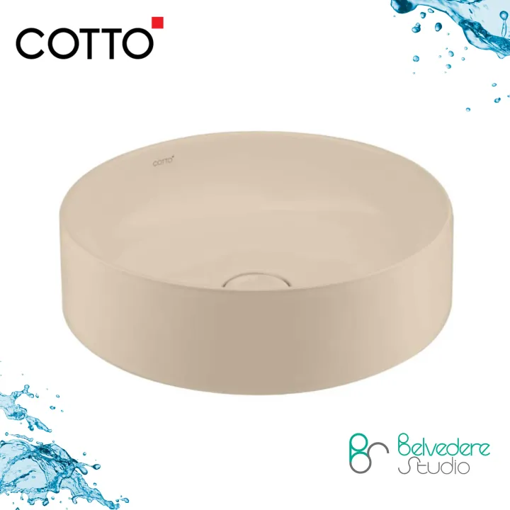 Cotto -Above Counter Round Basin Beige | Lazada PH