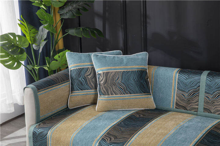 TOMUSHOP-Cover Sofa Selimut Sofa Alas Sofa Bahan Kain chenille Premium ...