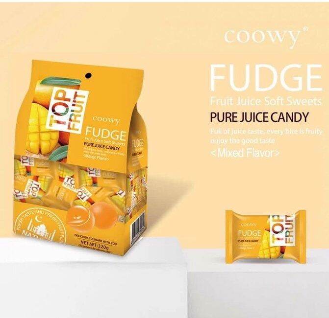 [MANGO CANDY] Gói kẹo dẻo trái cây Top Fruit Coowy 320g | Lazada.vn