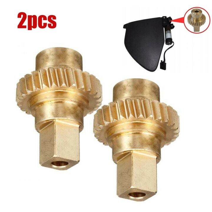 มอเตอร์หลังคาคู่ฟันเฟืองปีกนกด้านบนทองเหลืองสำหรับ Vauxhall Opel Astra ...