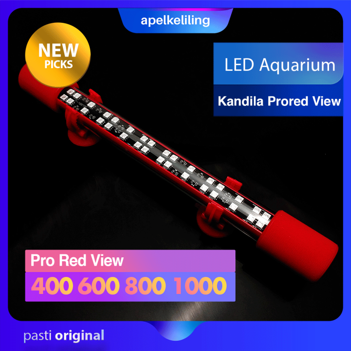 Lampu Aquarium LED Kandila Pro Red View 400 600 800 1000 | Lazada Indonesia