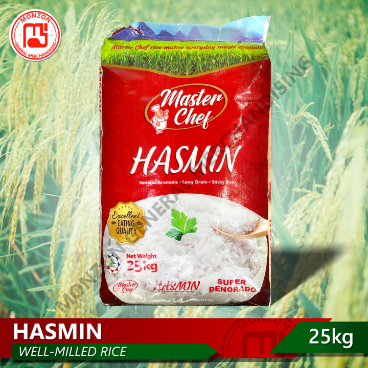 Master Chef Hasmin Well-Milled Rice 25kg | Lazada PH